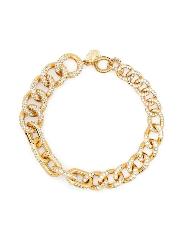 SWAROVSKI Dextera Chain-link Bracelet - Gold