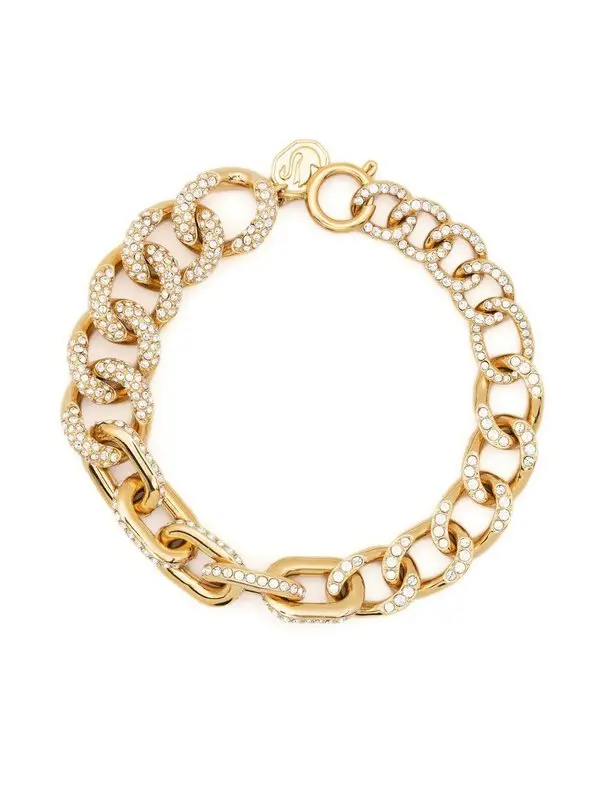 SWAROVSKI Dextera Chain-link Bracelet - Gold