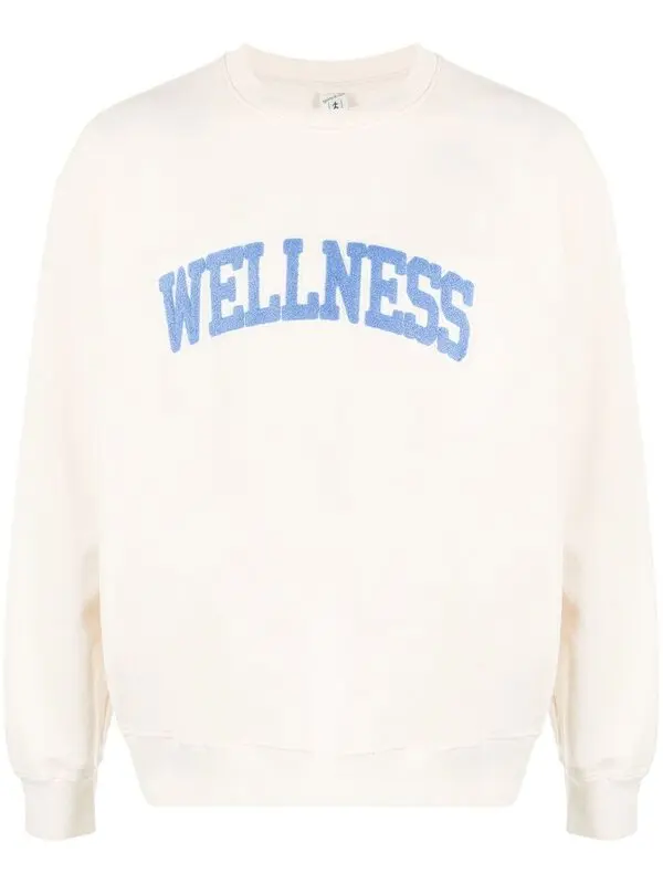 SPORTY & RICH Wellness Appliqué Sweatshirt