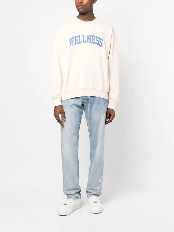 SPORTY & RICH Wellness Appliqué Sweatshirt