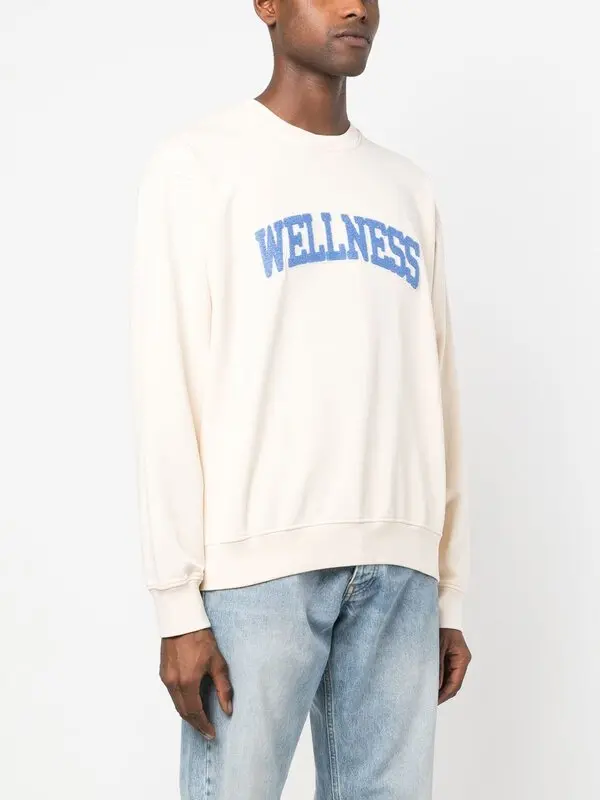 SPORTY & RICH Wellness Appliqué Sweatshirt