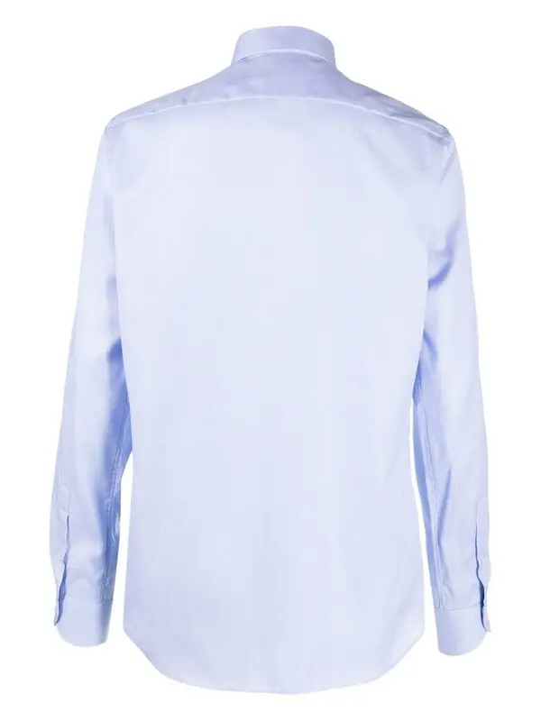 DELL'OGLIO Long-sleeve Cotton Shirt
