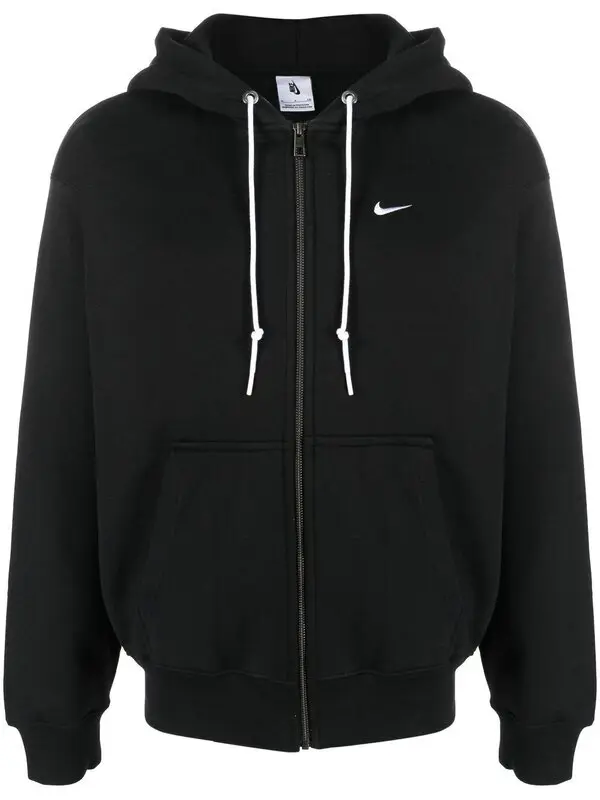 Nike Solo Full-zip Hoodie - Black