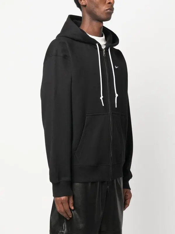 Nike Solo Full-zip Hoodie - Black