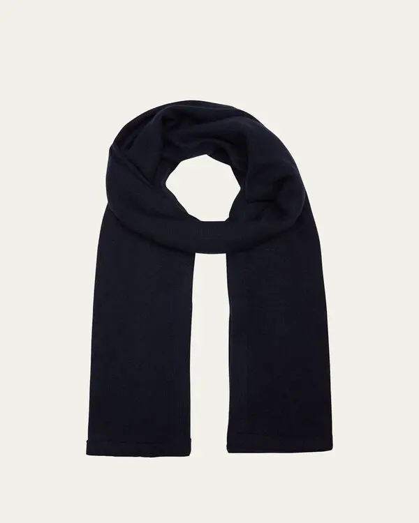 HANDVAERK Alpaca Scarf - Dark Navy