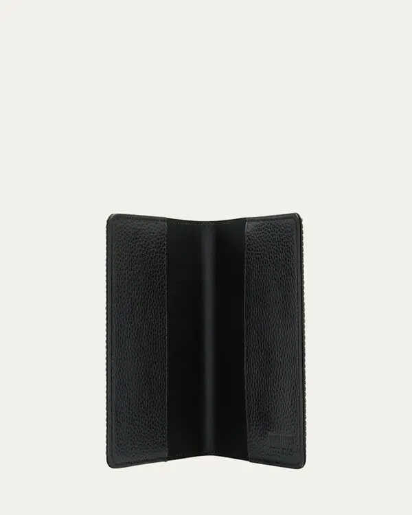 Judith Leiber Allover Crystal Passport Holder - Jet