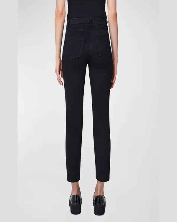 Akris Maru Slim-leg Ankle Pants