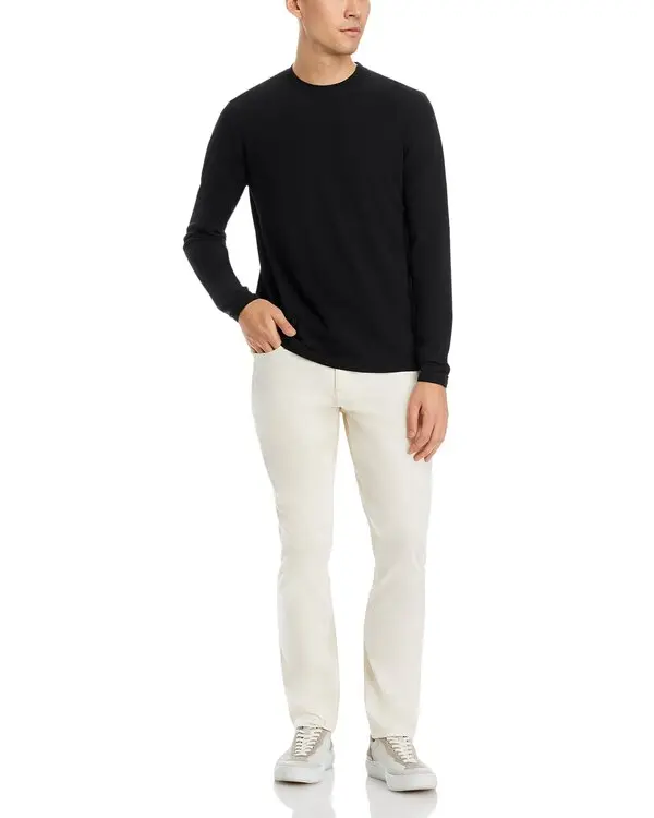 Nn07 Clive Long Sleeve Tee - Black