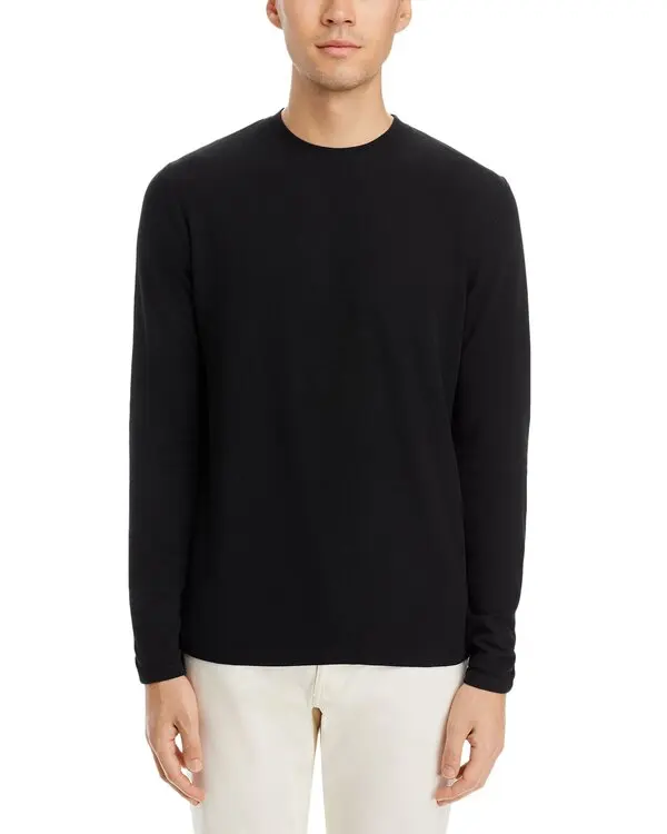 Nn07 Clive Long Sleeve Tee - Black
