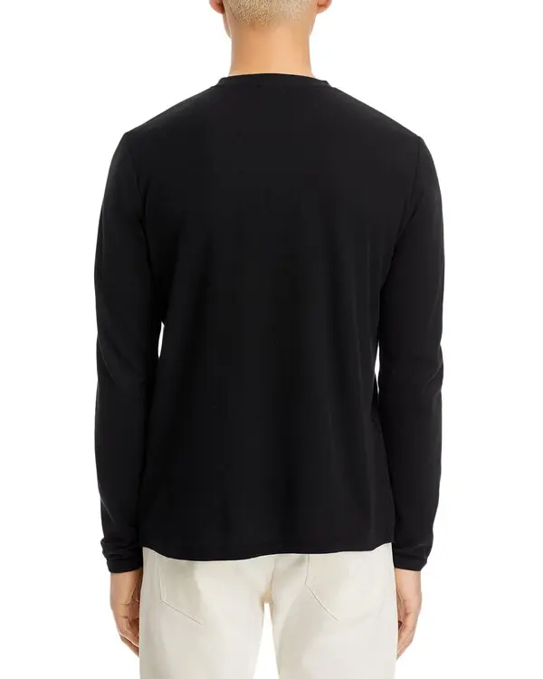 Nn07 Clive Long Sleeve Tee - Black