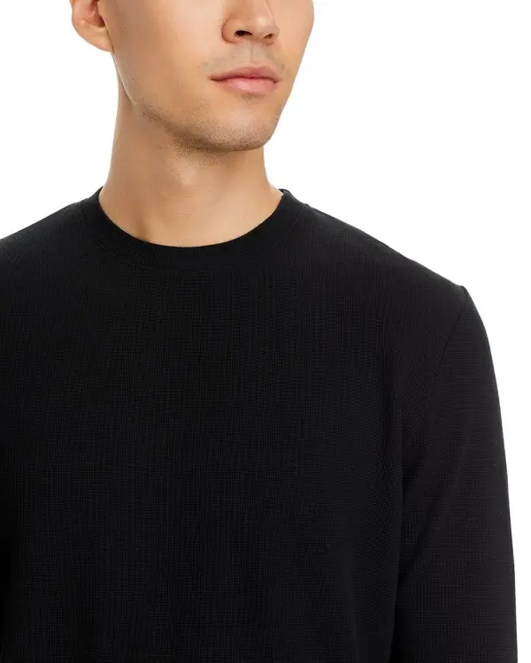 Nn07 Clive Long Sleeve Tee - Black
