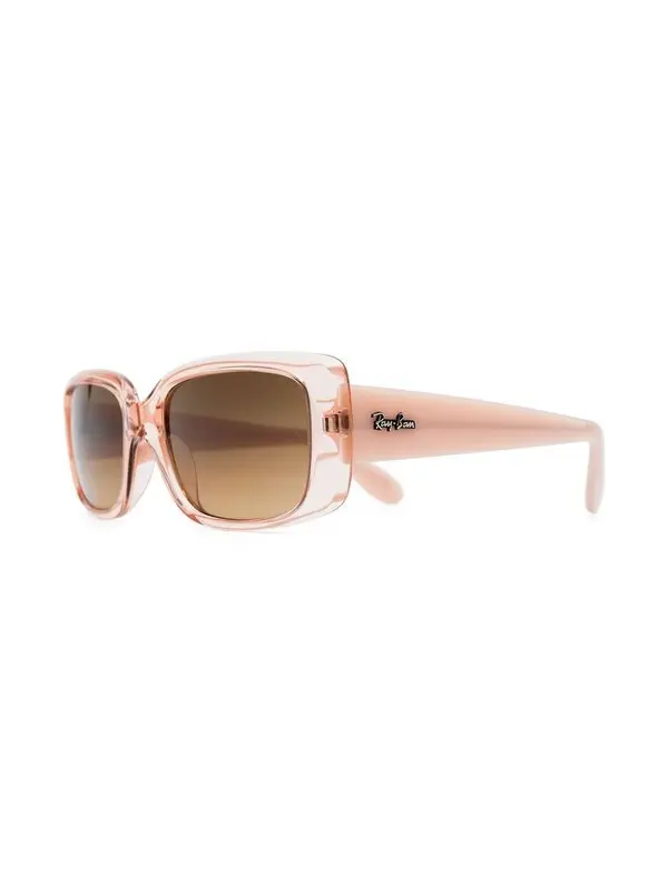 Ray-ban Rectangle-frame Sunglasses - Pink
