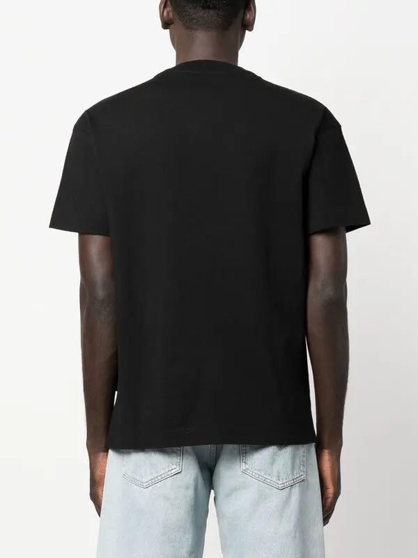 Palm Angels Star Sprayed Logo-print T-shirt