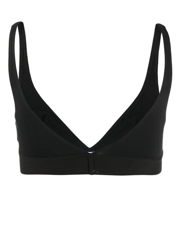 Palm Angels Logo-tape Triangle Bra