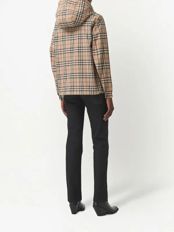 Burberry Vintage Check Hooded Jacket