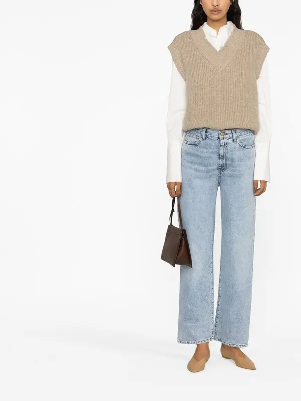 Tove Sofie Straight-leg Boyfriend Jeans - Blue