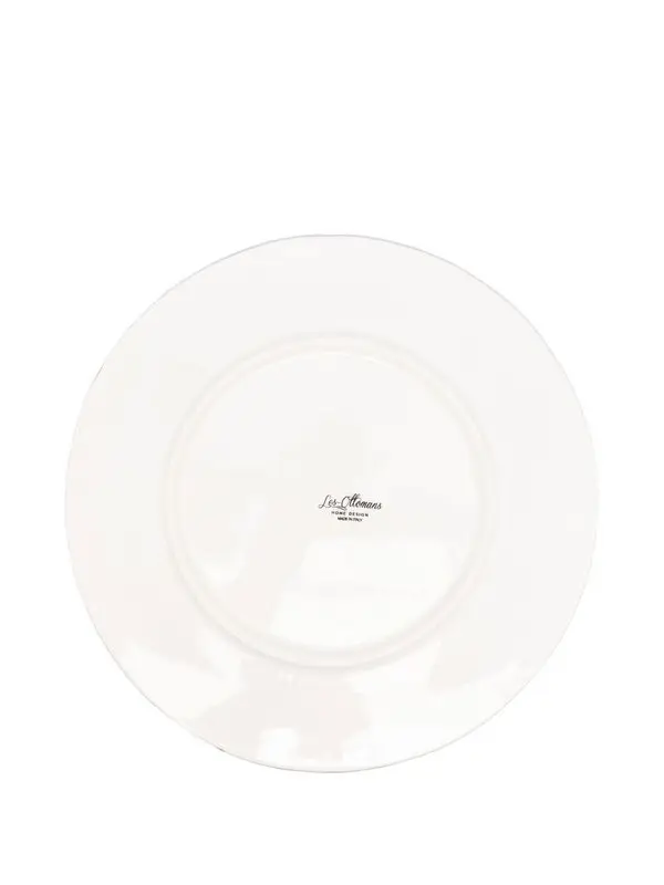 LES-OTTOMANS Woven Porcelain Plates