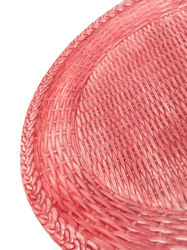 LES-OTTOMANS Woven Porcelain Plates