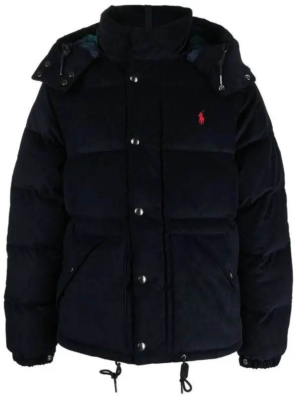Ralph Lauren Poo Pony Motif Puffer Jacket