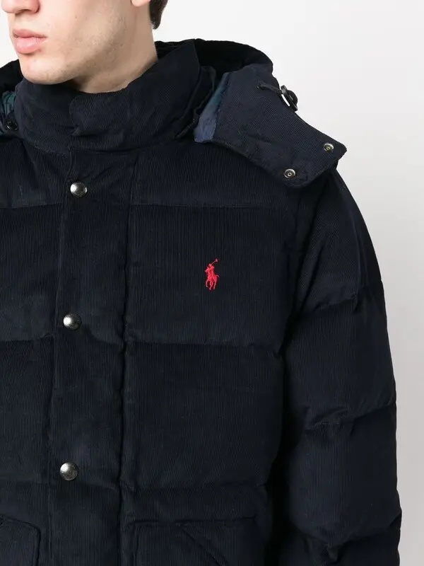 Ralph Lauren Poo Pony Motif Puffer Jacket