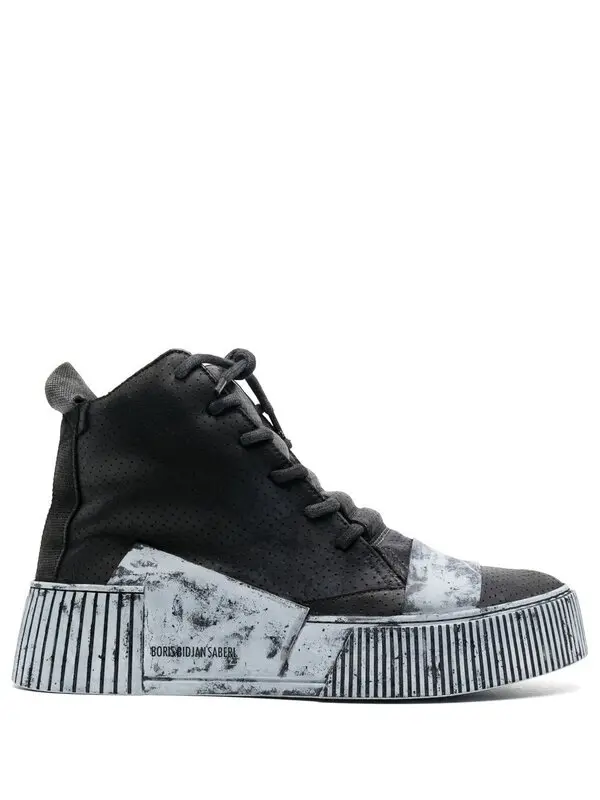 Boris Bidjan Saberi Bamba Platform High-top Sneakers