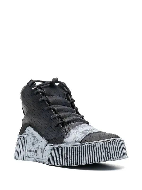 Boris Bidjan Saberi Bamba Platform High-top Sneakers