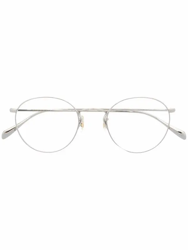 Oliver Spencer Round-frame Glasses - Silver