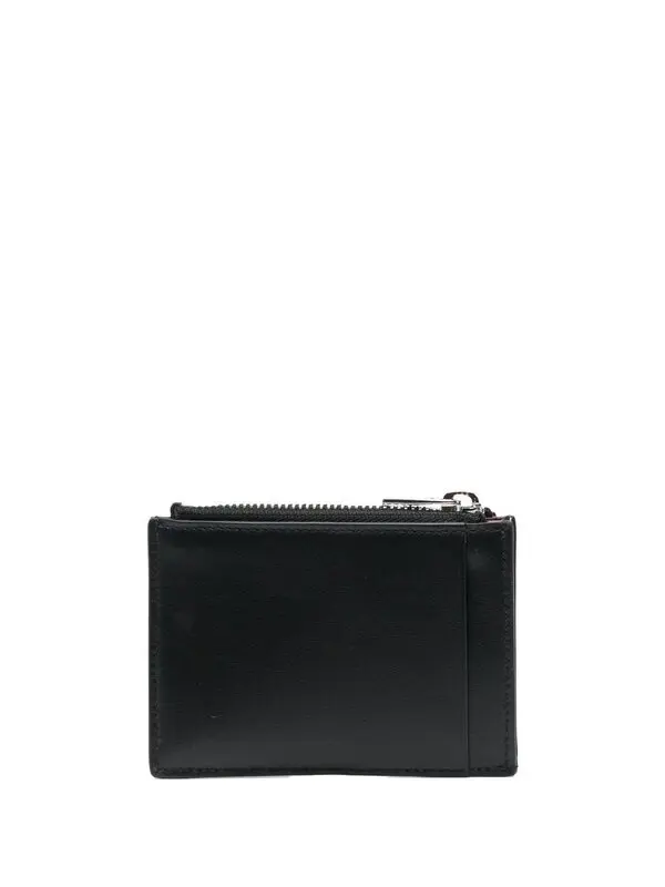 Alexander McQueen Logo Print Cardholder