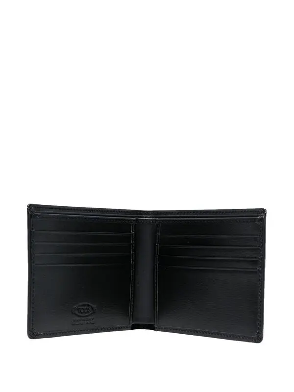 TOD'S Logo-plaque Leather Wallet