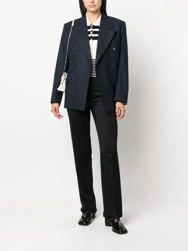 MAISON MARGIELA Four-stitch Tailored Tuxedo Trousers