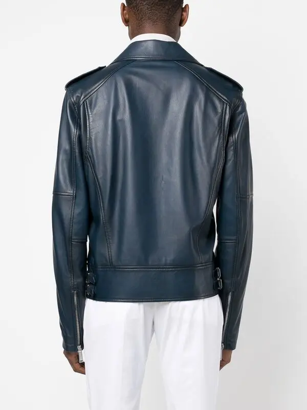 Dsquared2 Leather Biker Jacket