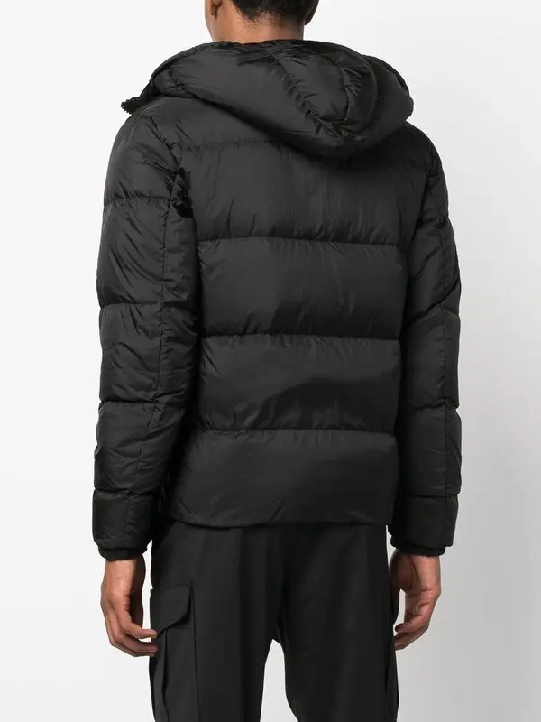 TEN C Drawstring Hood Padded Jacket