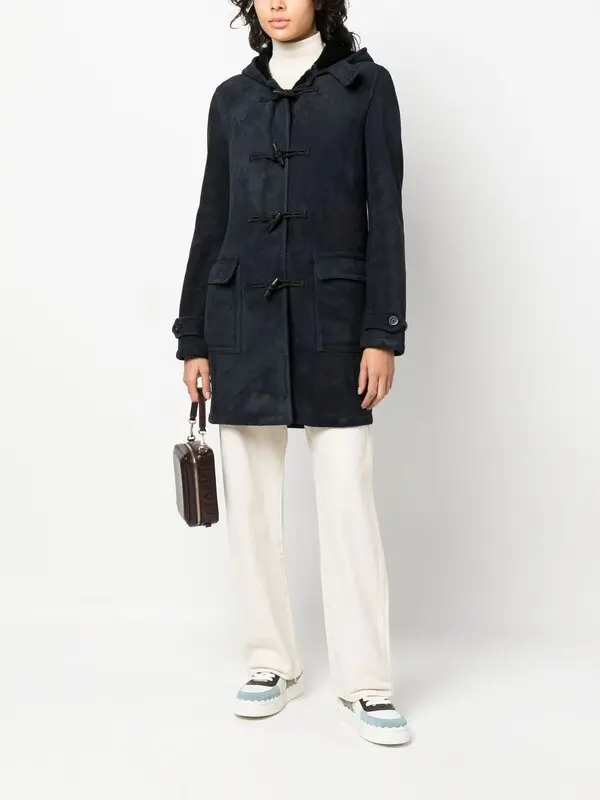 LISKA Faux-fur Lined Duffle Coat