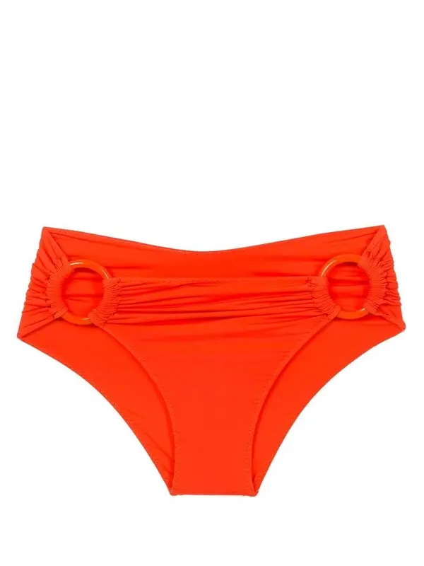 CLUBE BOSSA Christen Embellished Bikini Bottom - Orange