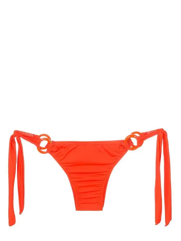 CLUBE BOSSA Lane Embellished Bikini Bottoms - Orange