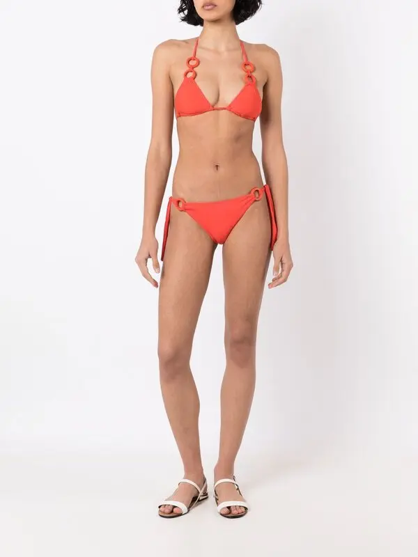 CLUBE BOSSA Lane Embellished Bikini Bottoms