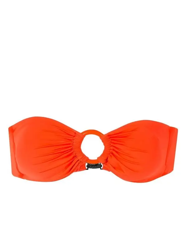 CLUBE BOSSA Christen Strapless Bikini Top - Orange