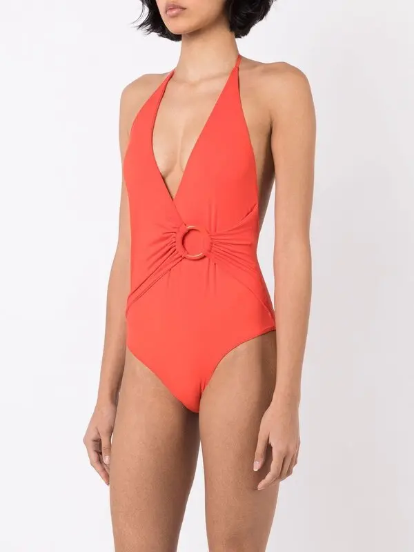 CLUBE BOSSA Davis Ring-embellished Swimsuit