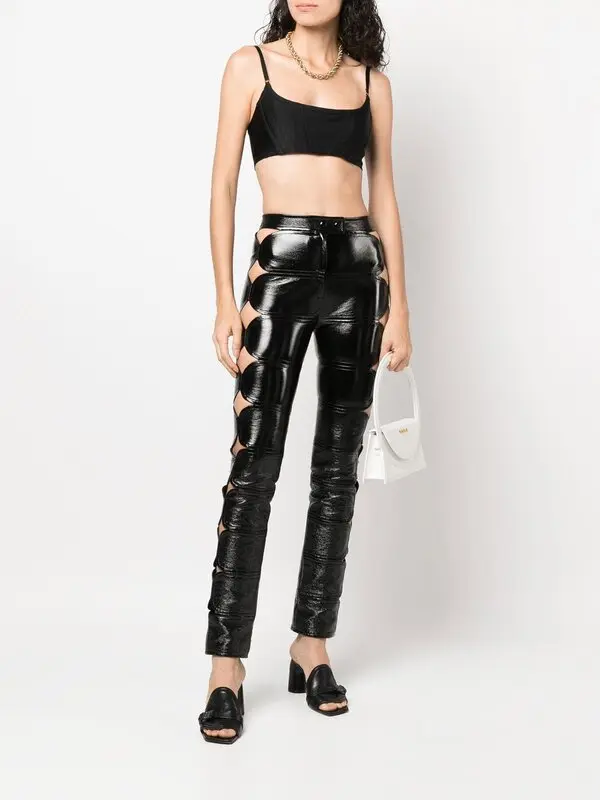 COURREGES Vinyl Trousers