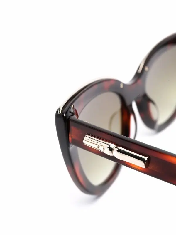 Longchamp Tortoiseshell Cat-eye Sunglasses