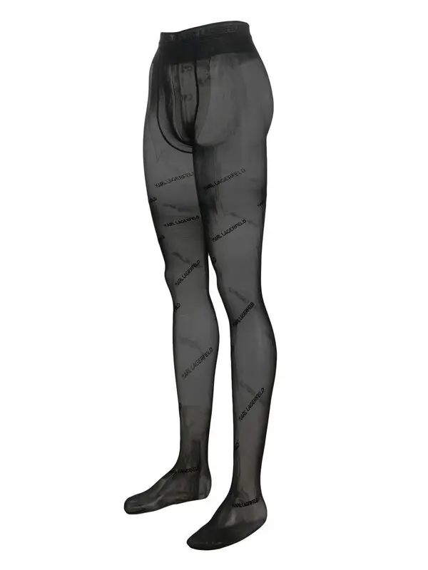Karl Lagerfeld K/essential Logo-print Tights