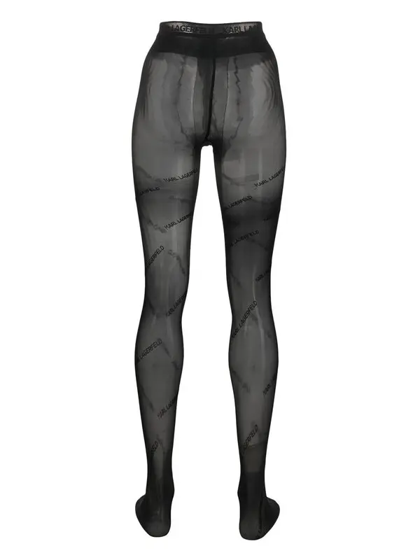 Karl Lagerfeld K/essential Logo-print Tights