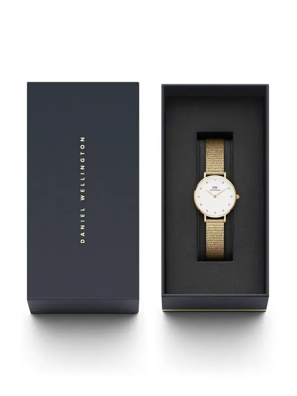 DANIEL WELLINGTON Petite Pressed Evergold 28mm