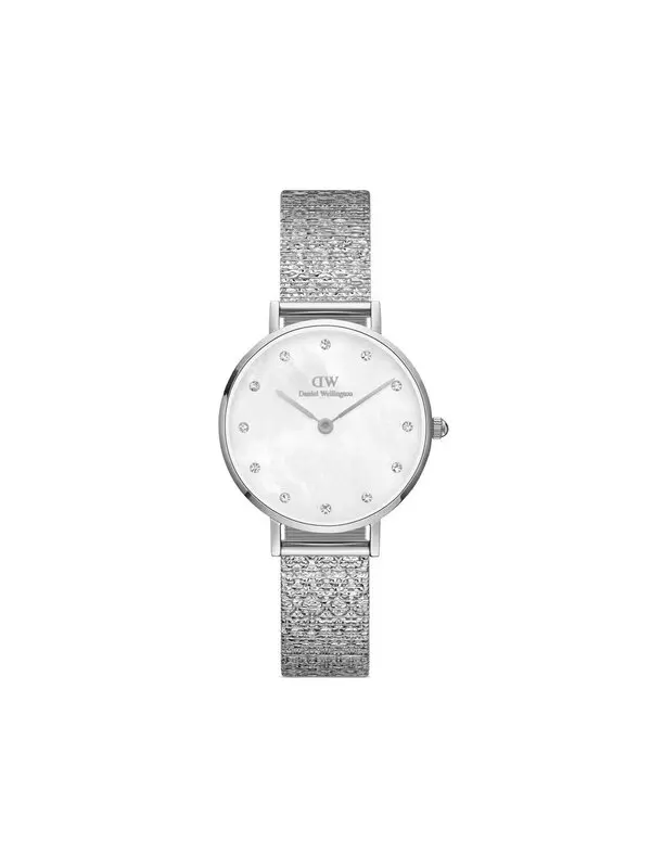 DANIEL WELLINGTON Petite Pressed Lumine 28mm - White