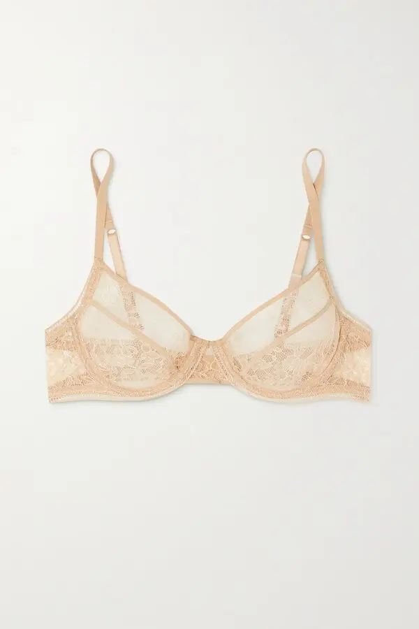 La Perla Spell On You Leavers Lace Underwired Soft-cup Bra