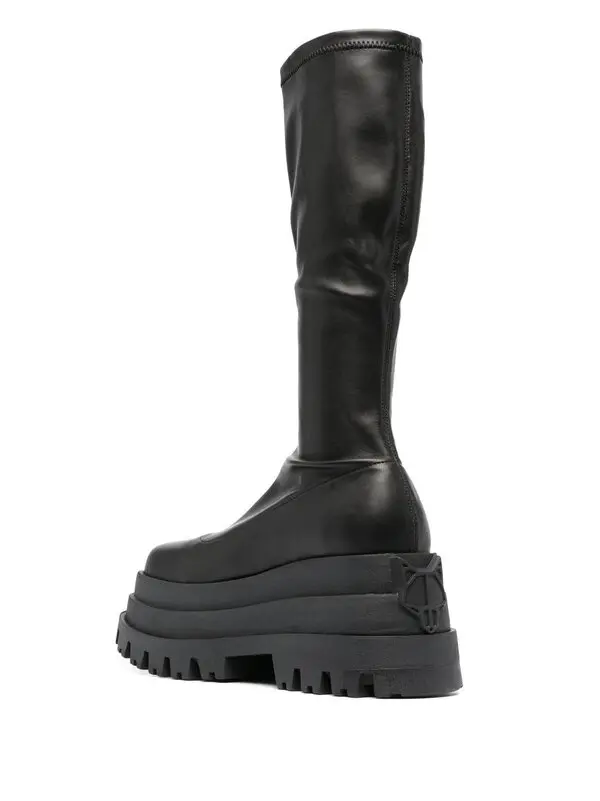 NAKED WOLFE Sin Platform Knee-high Boots