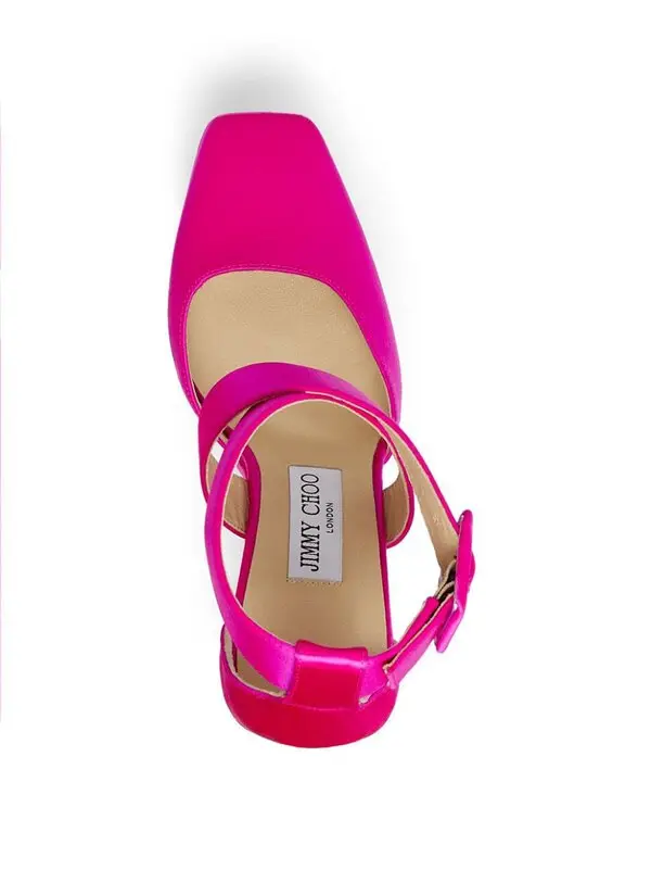 JIMMY CHOO Gian 140mm Platform Pumps - Pink