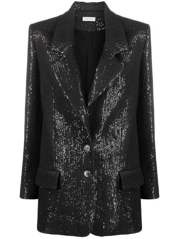 THE MANNEI Sequin-embellished Blazer