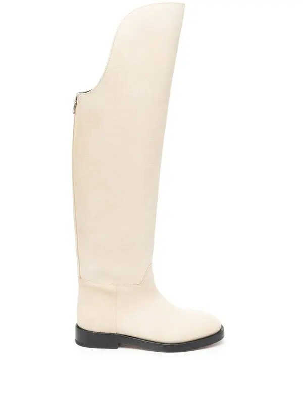 DURAZZI MILANO Suede Riding Boots