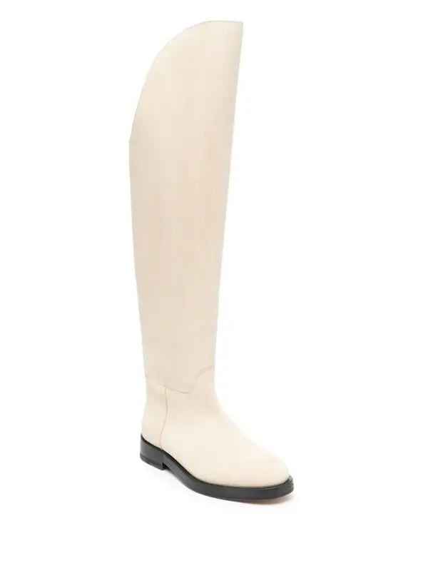 DURAZZI MILANO Suede Riding Boots